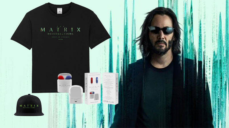 VENCEDORES: Matrix Resurrections – Merchandising oficial